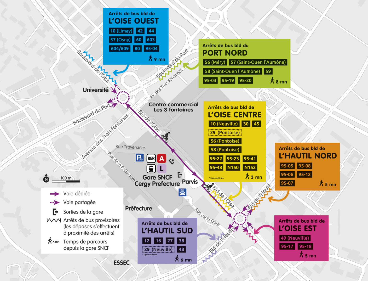 Les travaux - Grand Centre Cœur d'agglo - Agglomération de Cergy-Pontoise