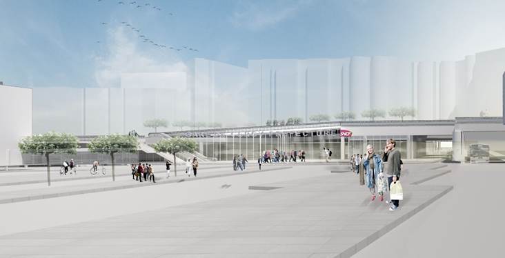 Grand Centre Cœur d'agglo – Agglomération de Cergy-Pontoise Le pôle gare Cergy-Préfecture ...